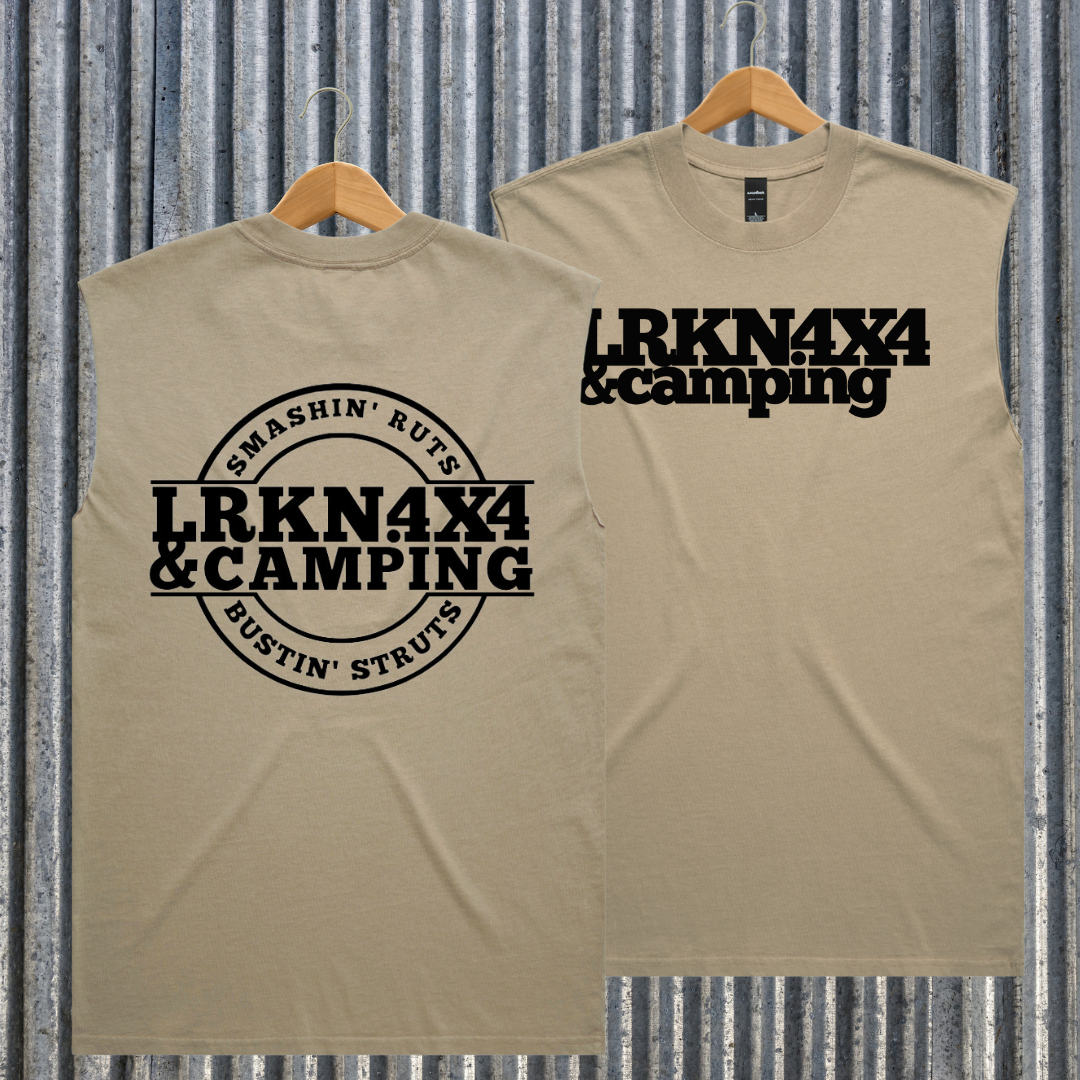 Men's Sandy Tank - Smashin Ruts Bustin Struts OG – LRKN.4X4&CAMPING