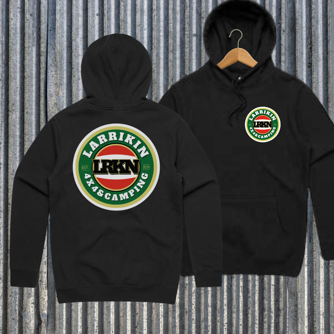Men's Black Hoodie - VB inspired – LRKN.4X4&CAMPING