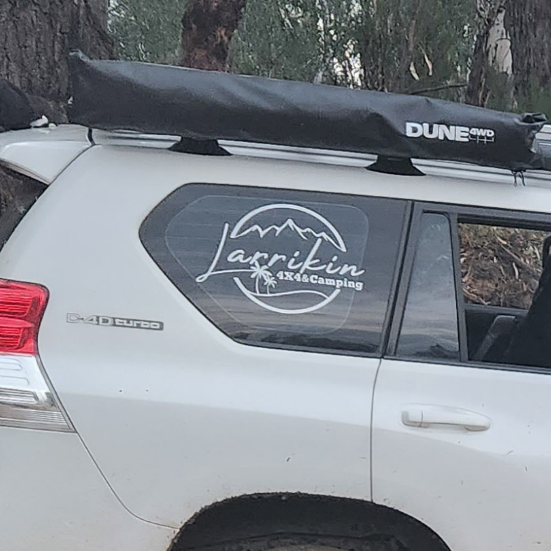 Cut out Window Sticker Palm Mountain – LRKN.4X4&CAMPING